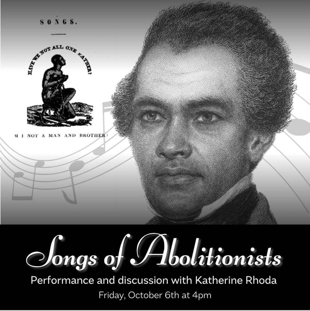 Pejepscot History Center Event: Songs of the Abolitionists on 10/6/23 ...
