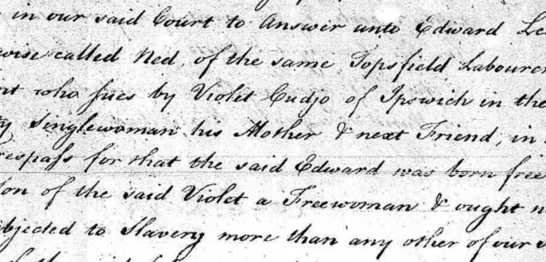 Partnership of Historic Bostons Event | Suing Slavery: Essex County ...